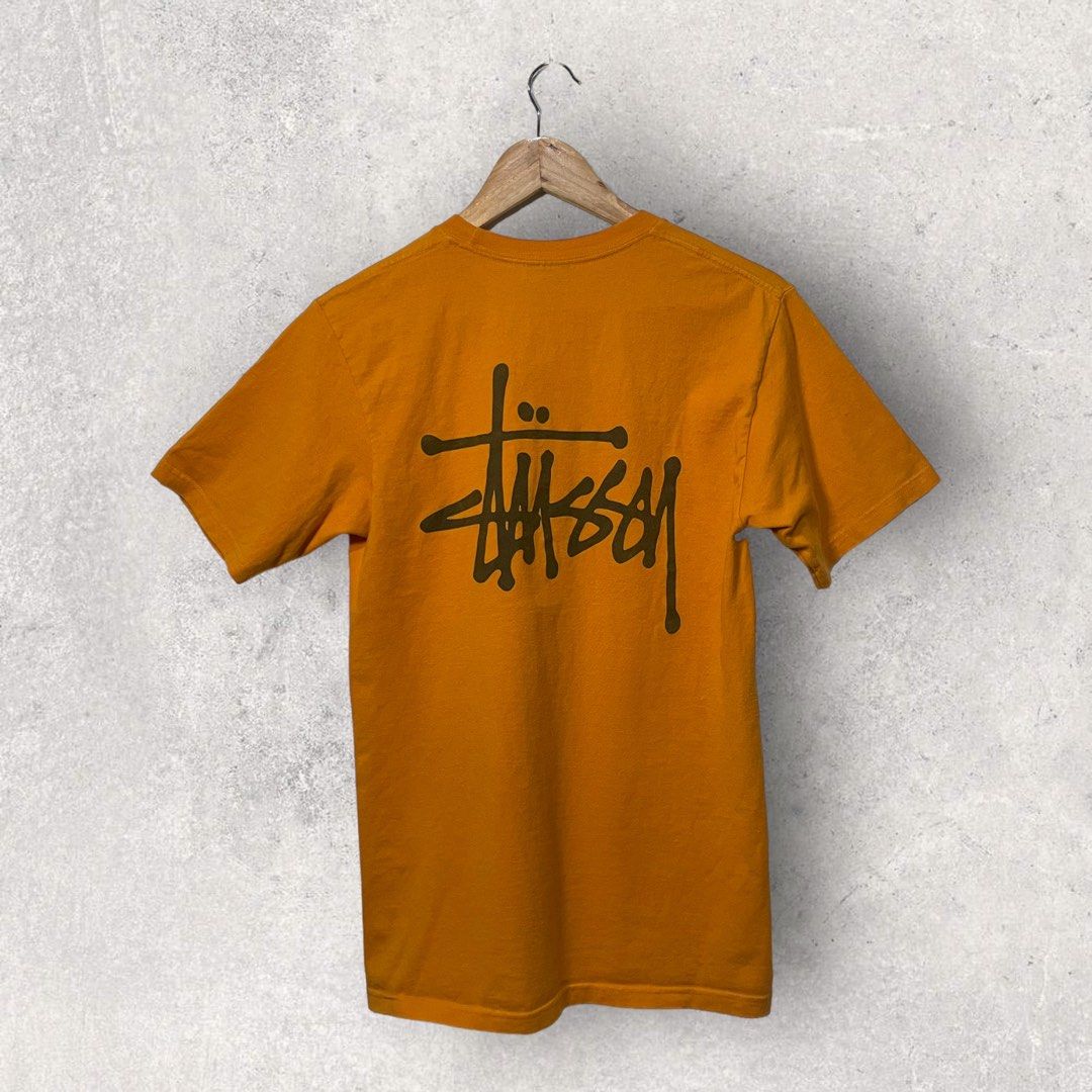 Stussy Front & Back Logo Tee, Men's Fashion, Tops & Sets, Tshirts ...