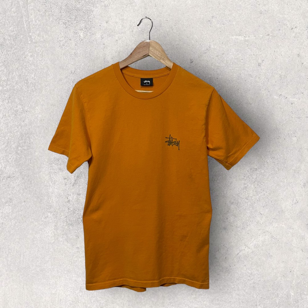 Stussy Front & Back Logo Tee, Men's Fashion, Tops & Sets, Tshirts ...