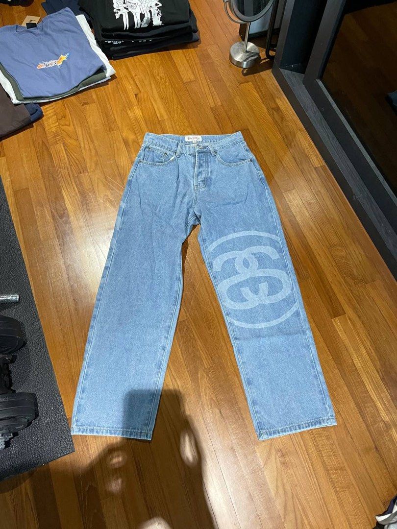 stussy jeans, Men's Fashion, Bottoms, Jeans on Carousell