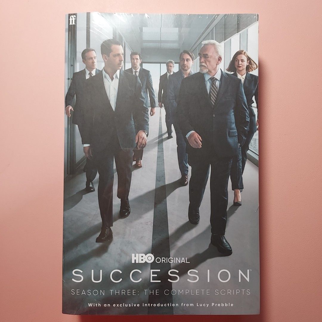 Succession HBO S3: The Complete Scripts, Hobbies & Toys, Books ...