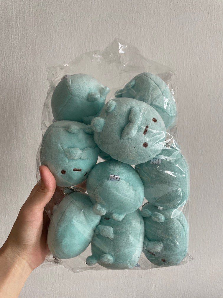 Sumikko Gurashi Blue Tapioca Plush Keychain, Hobbies & Toys, Toys ...