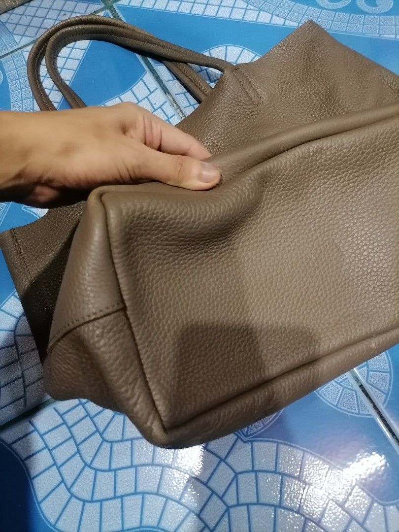 Super Balat na Tote Bag / Ang kapal ng Leather, Women's Fashion, Bags ...