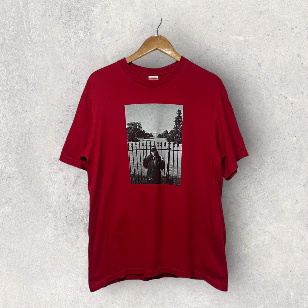 Supreme SS18 x UNDERCOVER x Public Enemy 'White House' Red Tee, Men's ...