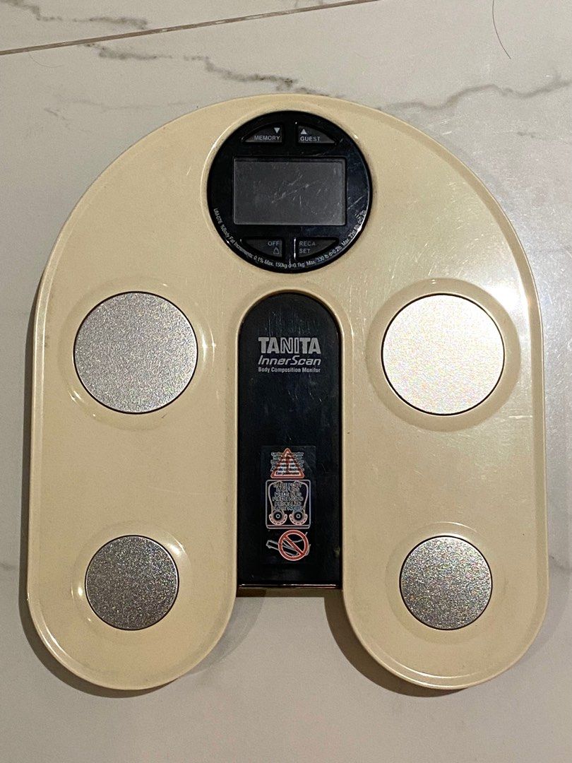 Tanita Body Composition Weighing Machine, Health & Nutrition, Health ...