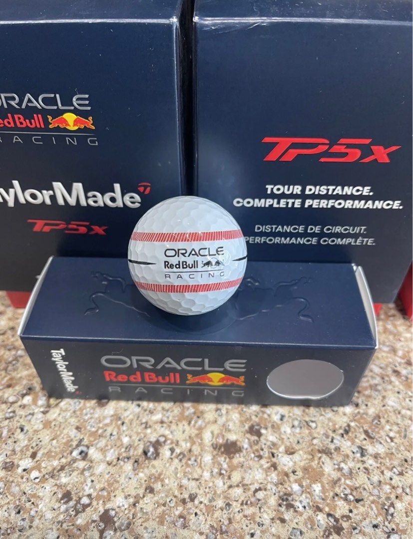 Taylormade Red Bull Golf Ball (1 Box of 3 balls) , Sports Equipment ...