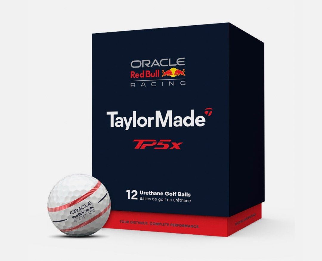 Taylormade Red Bull Golf Ball (1 Box of 3 balls) , Sports Equipment ...