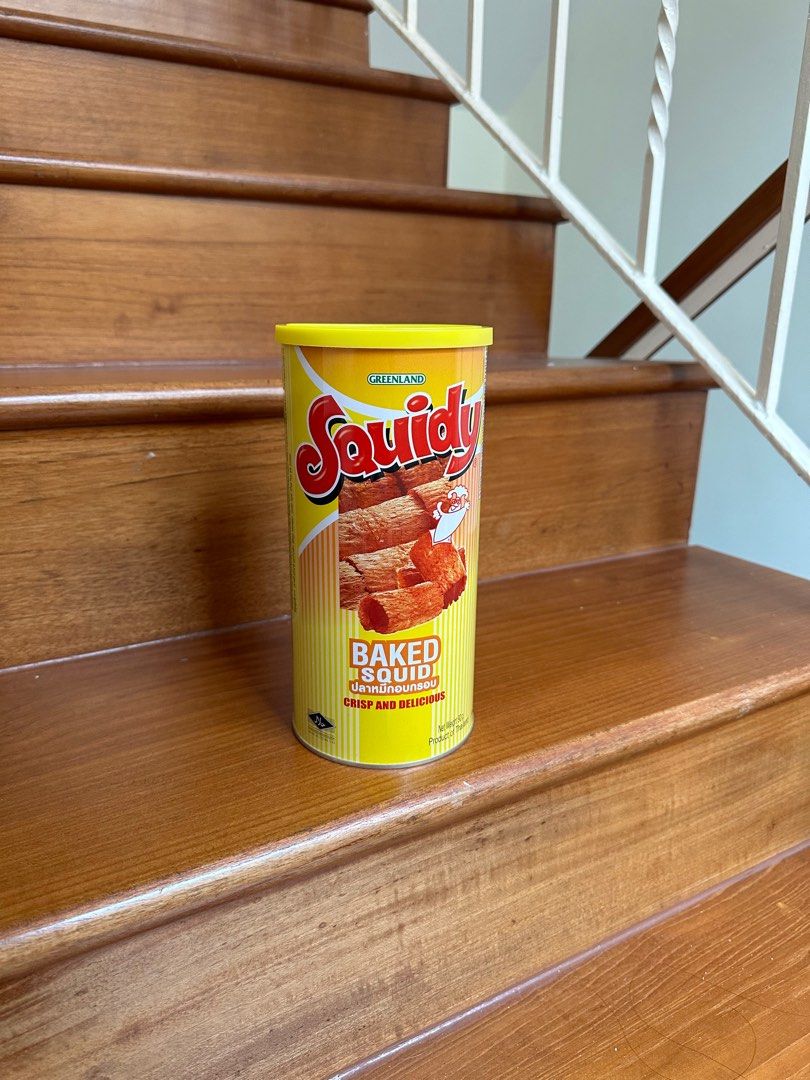 Thai Baked Squid Snack - Squidy 90g, Food & Drinks, Local Eats on Carousell