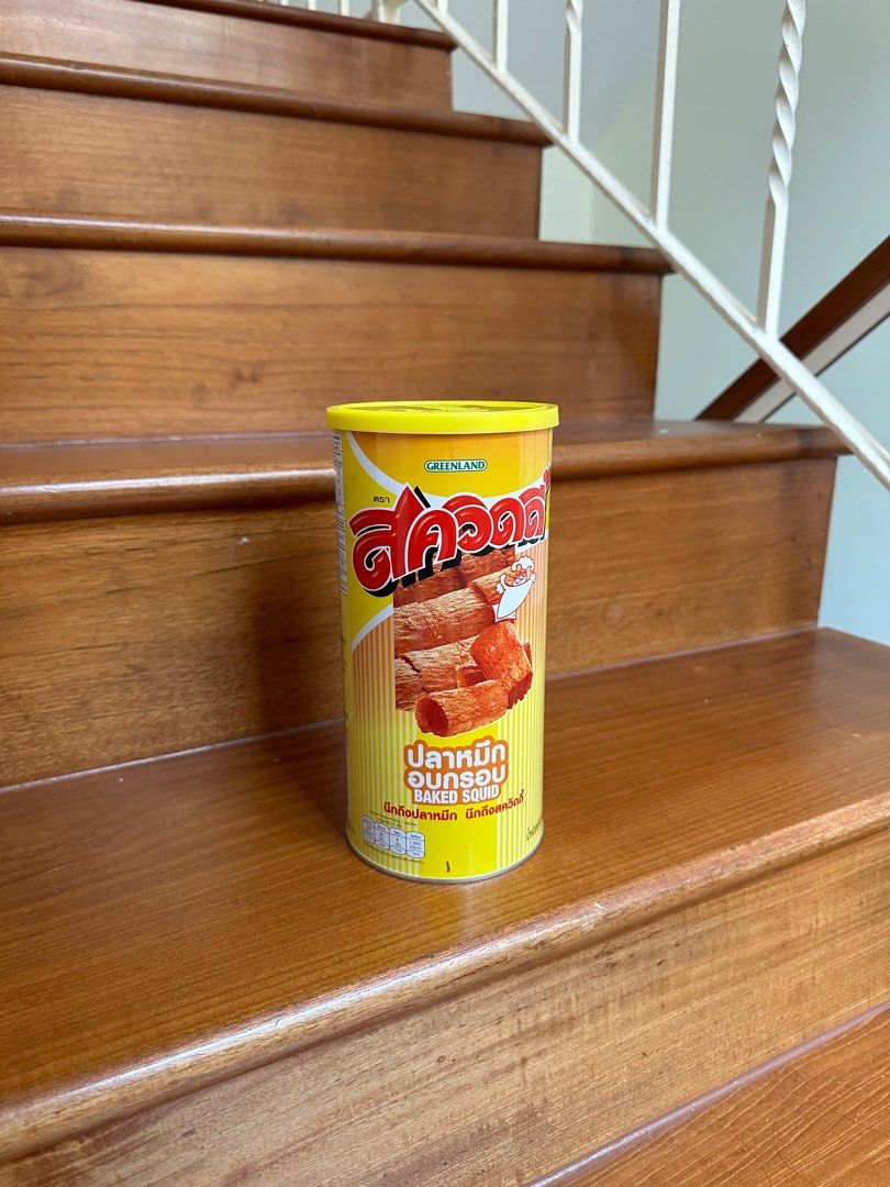 Thai Baked Squid Snack - Squidy 90g, Food & Drinks, Local Eats on Carousell