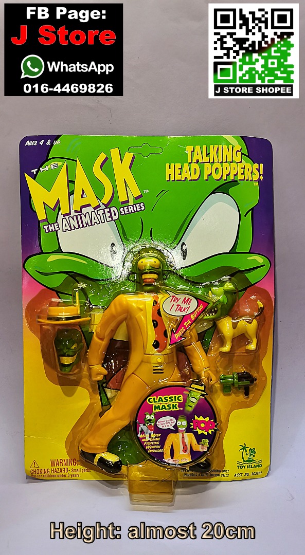 The Mask the animated series action figure ( J Store ), Hobbies & Toys ...