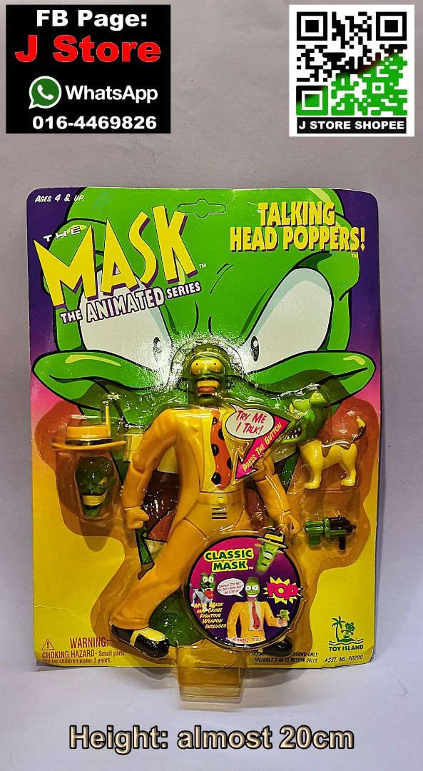 The Mask the animated series action figure ( J Store ), Hobbies & Toys ...