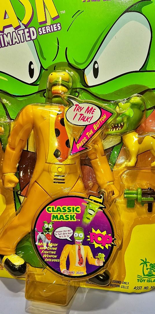 The Mask the animated series action figure ( J Store ), Hobbies & Toys ...