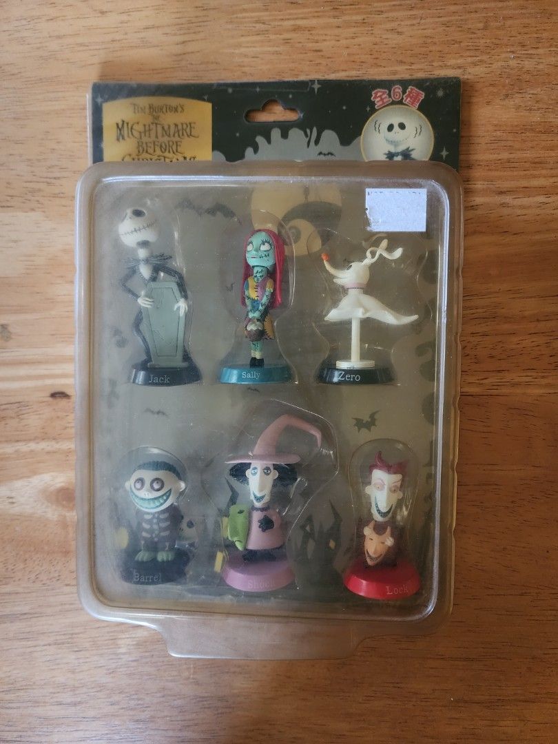 The Nightmare before Christmas Figure Set Mini Bobble, Hobbies & Toys ...