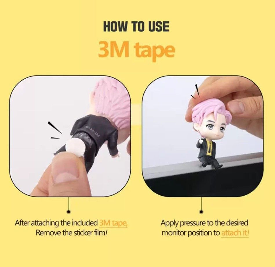 TinyTan JIMIN Butter Monitor Figure, Hobbies & Toys, Memorabilia & Collectibles, K-Wave on Carousell
