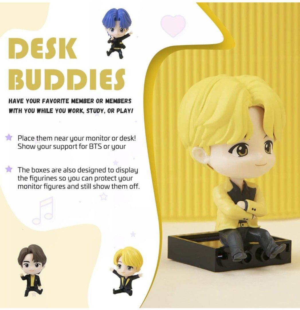 TinyTan JUNGKOOK Butter Monitor Figure, Hobbies & Toys, Memorabilia & Collectibles, K-Wave on ...