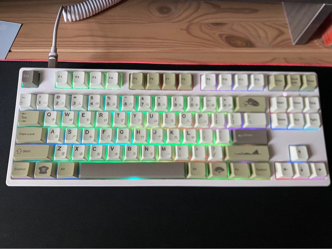 TK 87 TKL Modded Custom Keyboard, Computers & Tech, Parts & Accessories ...