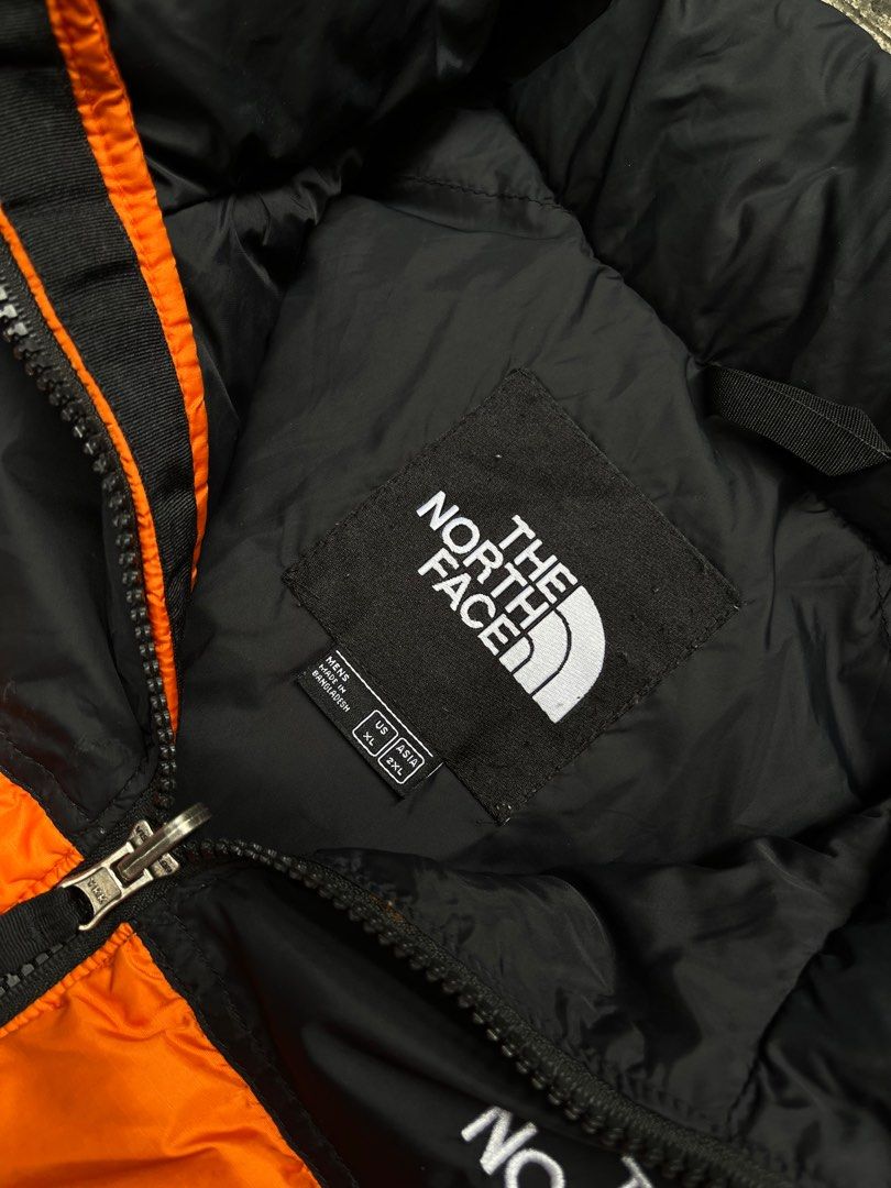 tnf puffer vest 700 series with packable hood and stow pocket, Men's ...