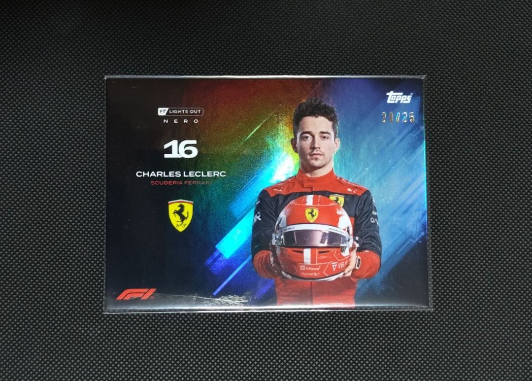 Topps F1 Lights Out 2022 Charles Leclerc - Blue parallel [21/25 ...