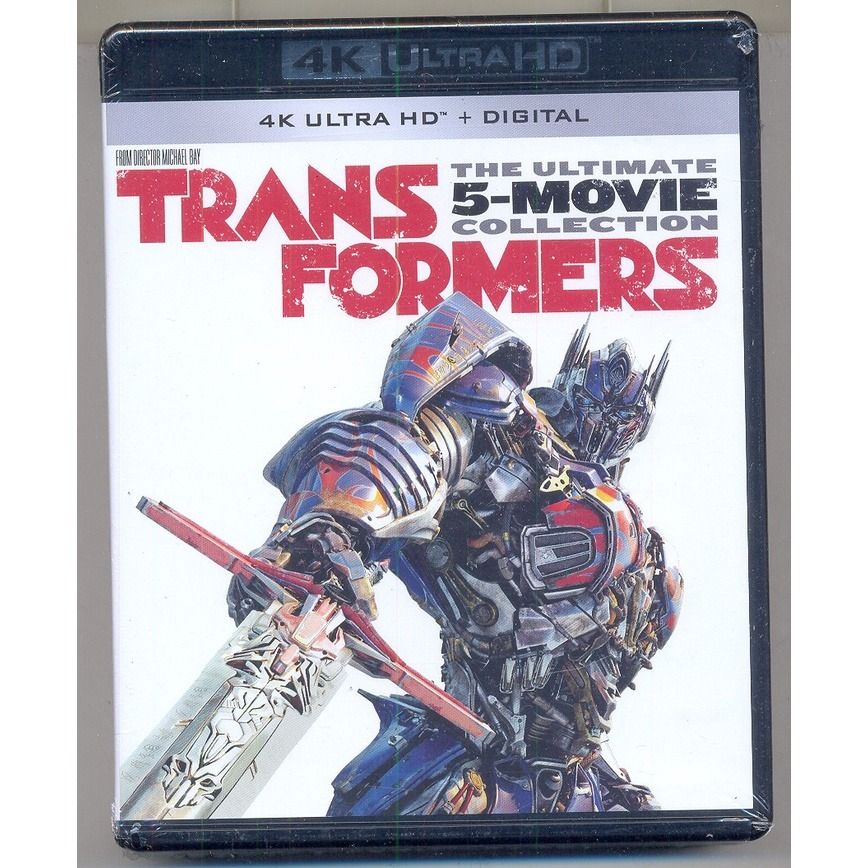 Transformers The Ultimate 5-Movie Collection 4K [ Blu-Ray ], Hobbies ...