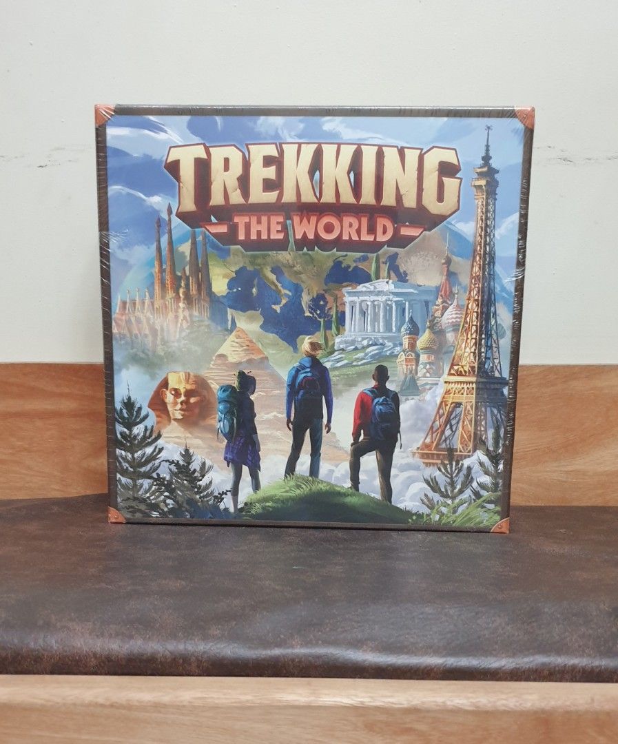 Trekking The World Board Game, Hobbies & Toys, Toys & Games on Carousell