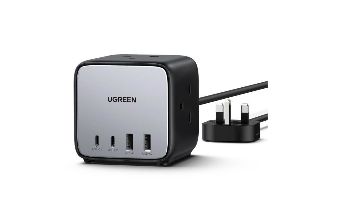 UGREEN GaN Power Socket, 1.8M Cable DigiNest Pro 65W USB C Charging ...
