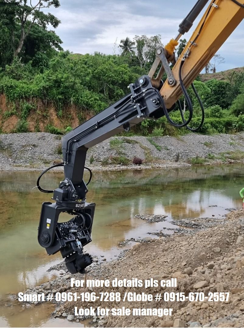 Vibro Hammer 20-27 tonner backhoe attachment, Special Vehicles, Heavy ...