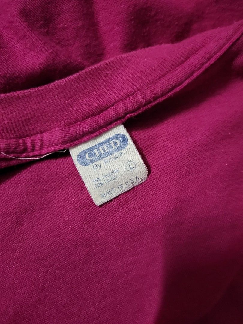 Vintage 1987 Ched by Anvil Milwaukee The Journal's Run 50 50 Cotton Made USA, Men's Fashion ...