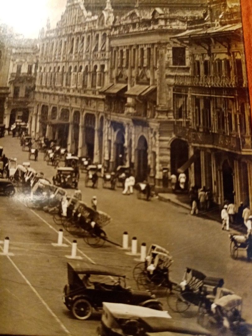 Vintage Raffles Place Black & White Real Old Picture Post Card, Hobbies ...