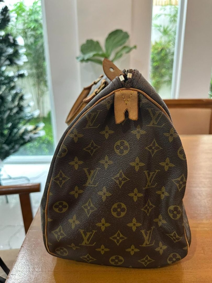 Vintage Speedy 45 LV original, Luxury, Bags & Wallets on Carousell
