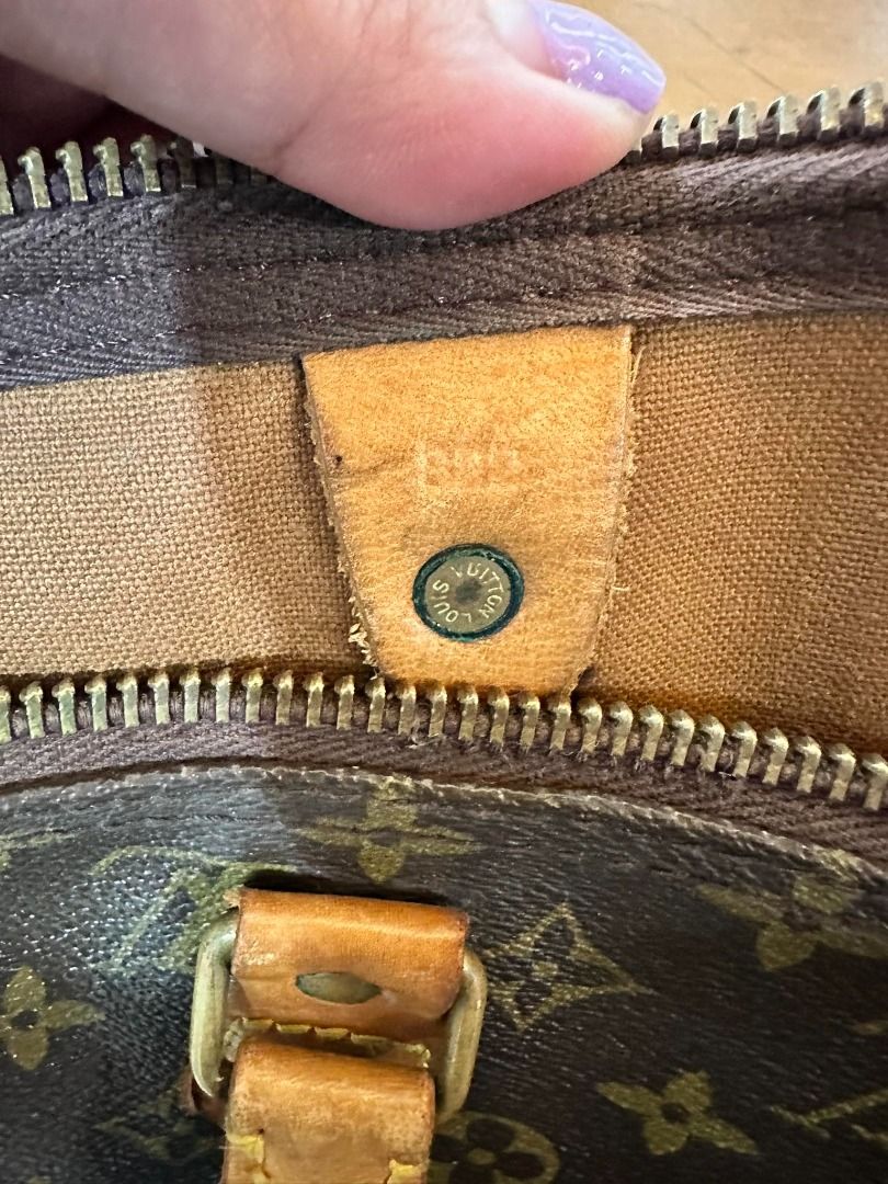 Vintage Speedy 45 LV original, Luxury, Bags & Wallets on Carousell