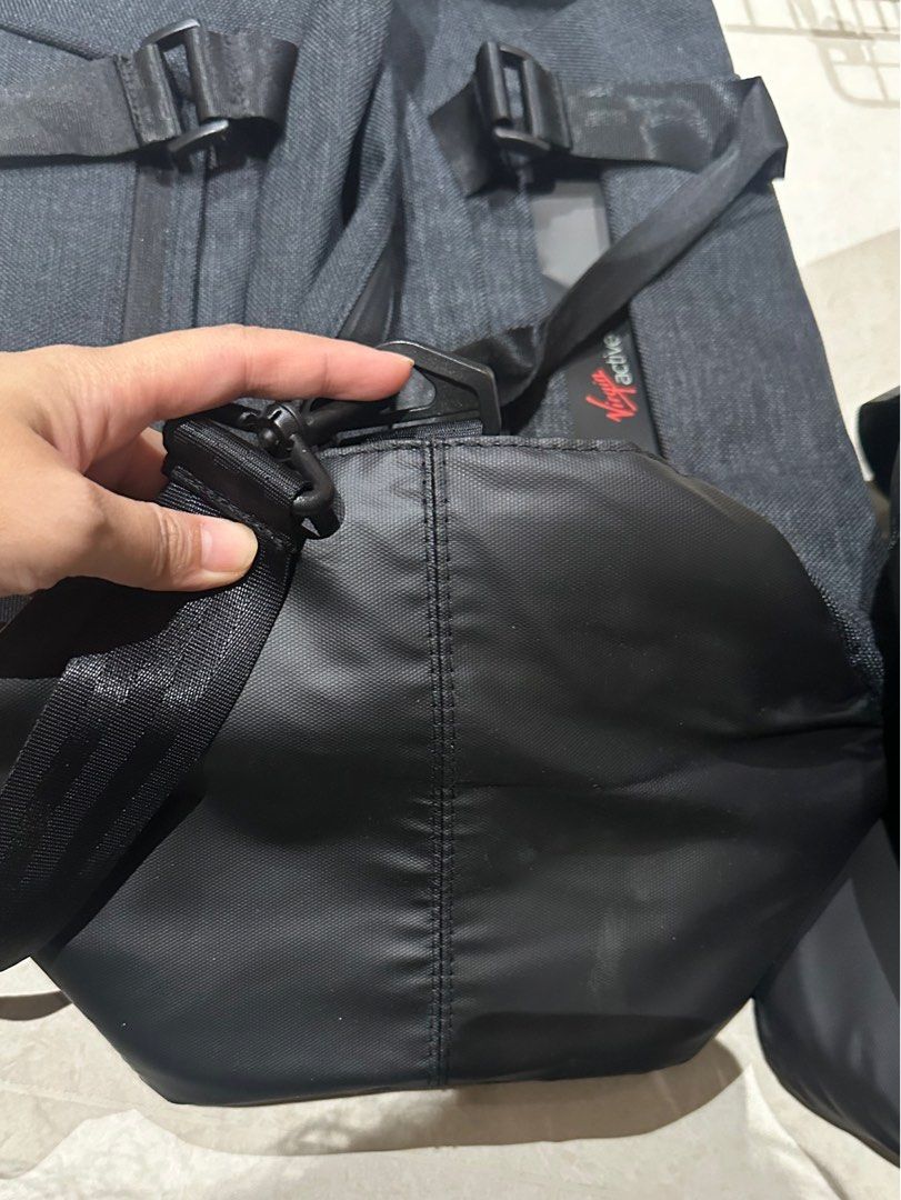 Virgin active duffle bag, Men's Fashion, Bags, Sling Bags on Carousell