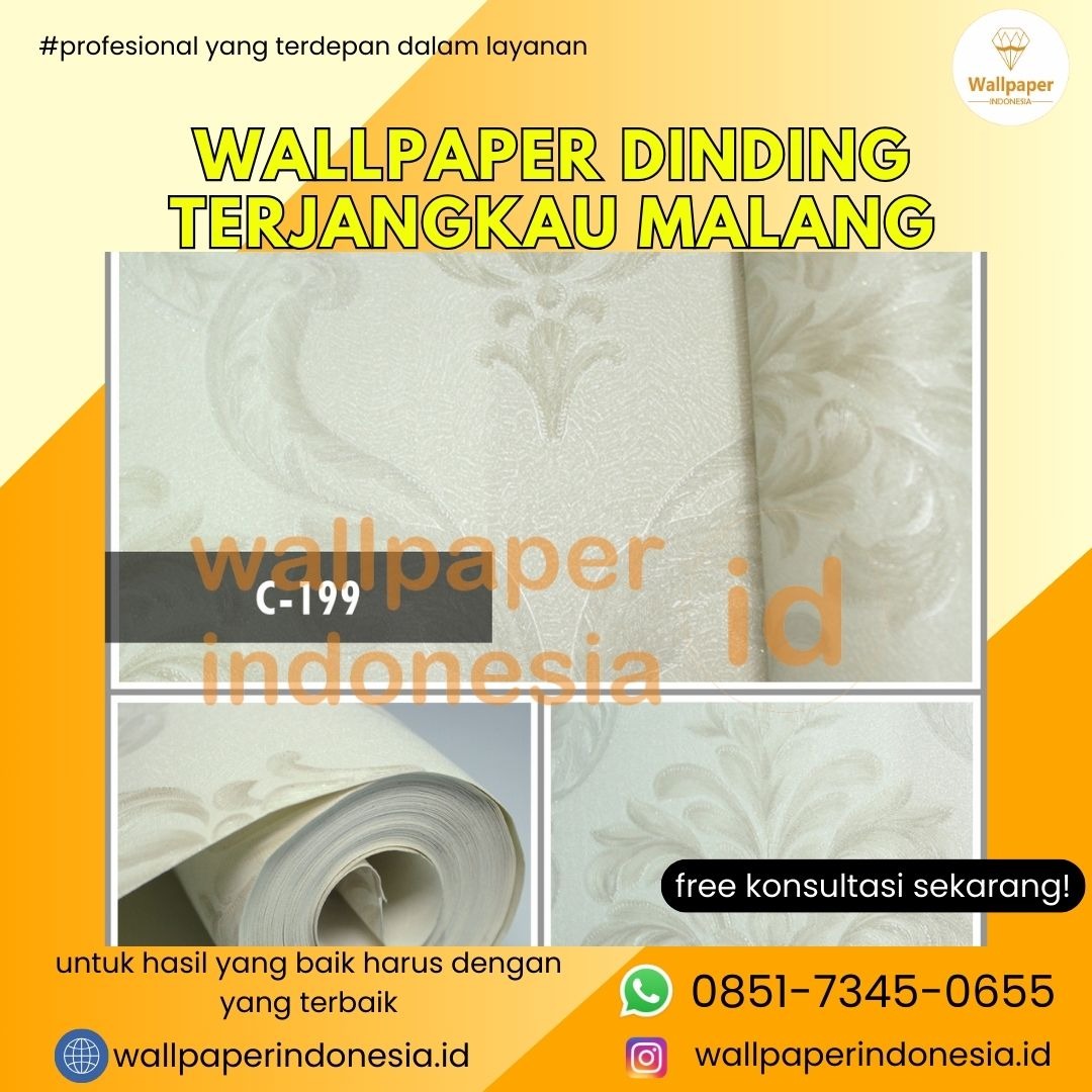 Wallpaper dinding terjangkau Malang, Properti, Dijual di Carousell