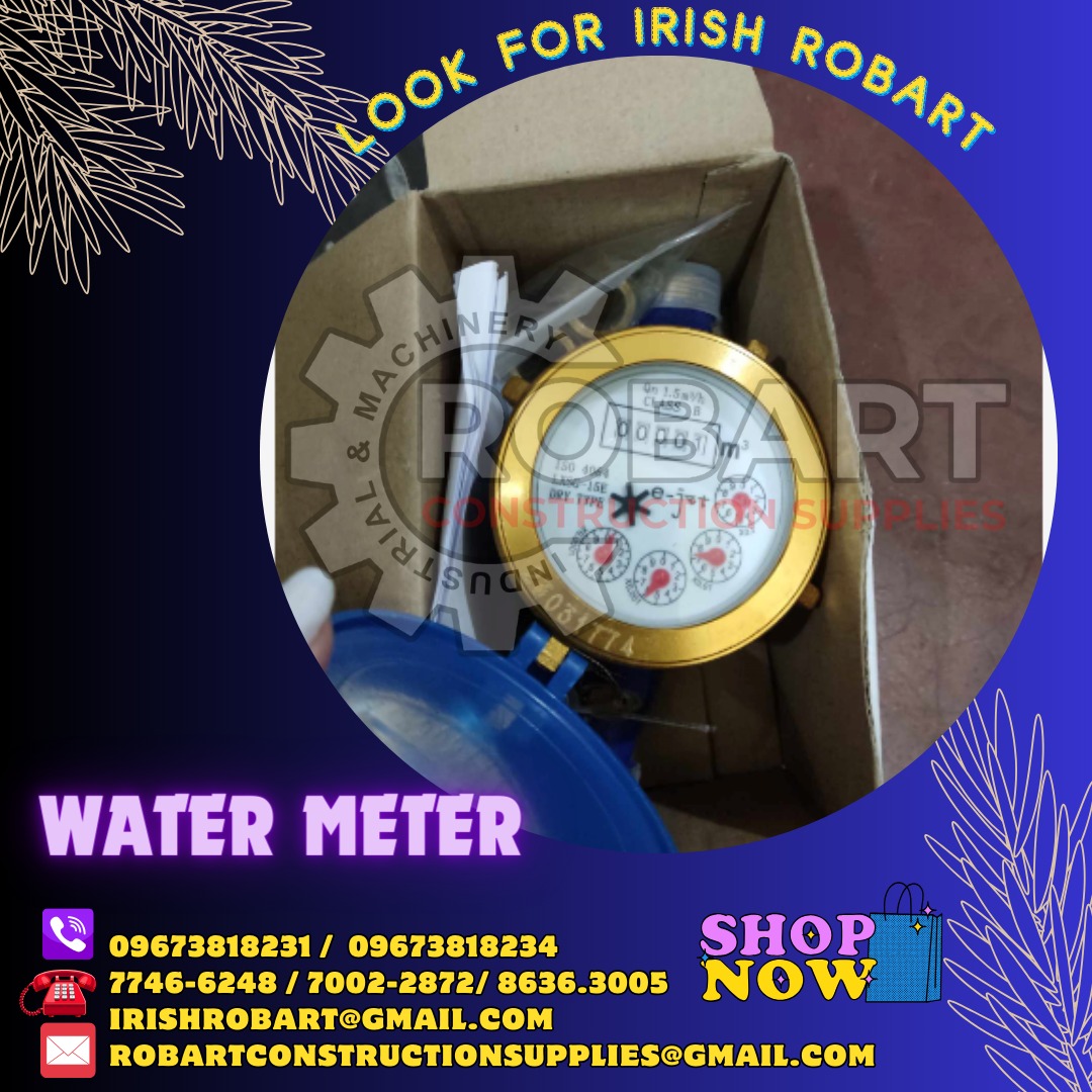 Water meter with maynilad cert, Commercial & Industrial, Construction ...