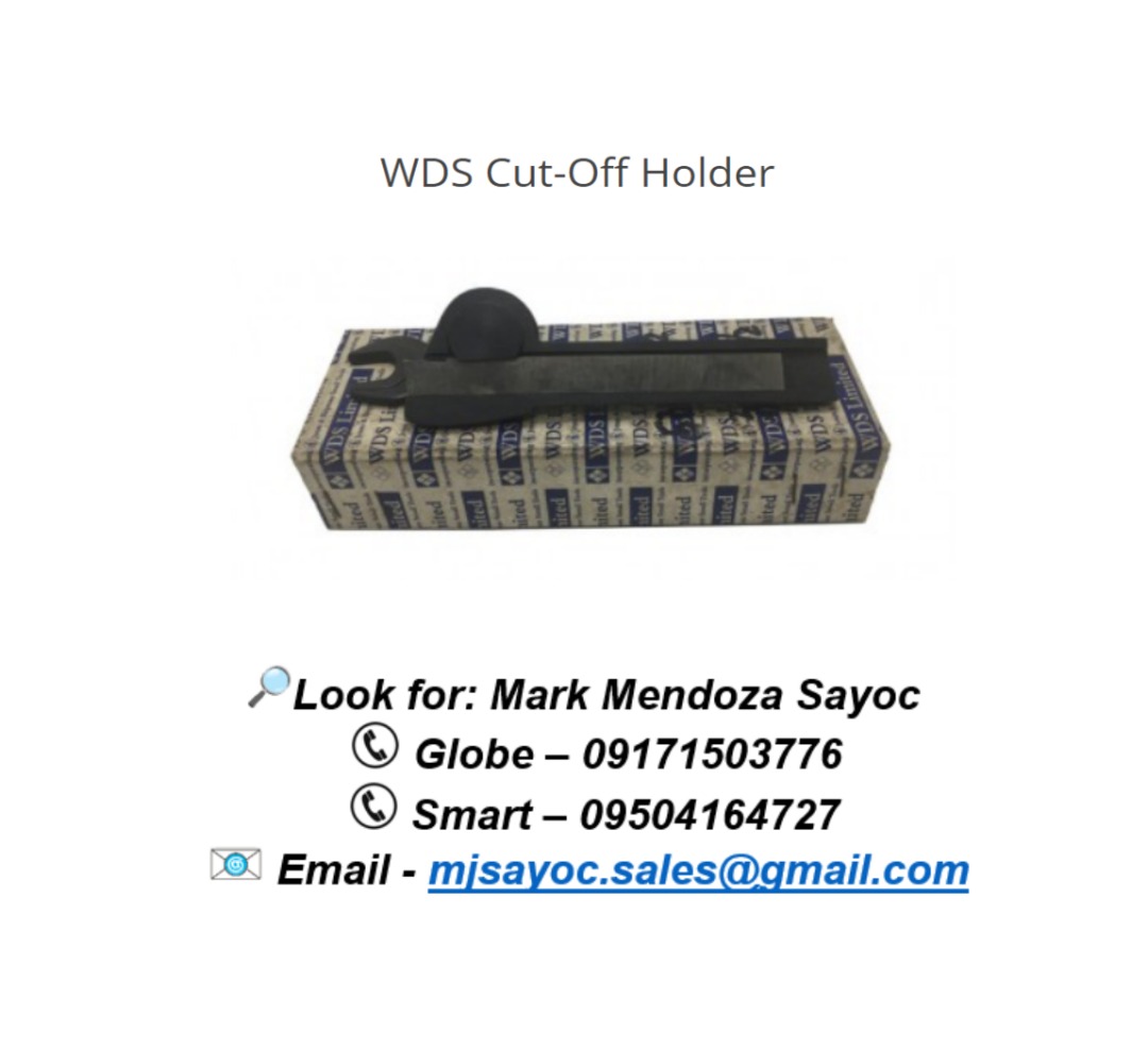 WDS Cut-Off Holder, Commercial & Industrial, Construction Tools & Equipment on Carousell