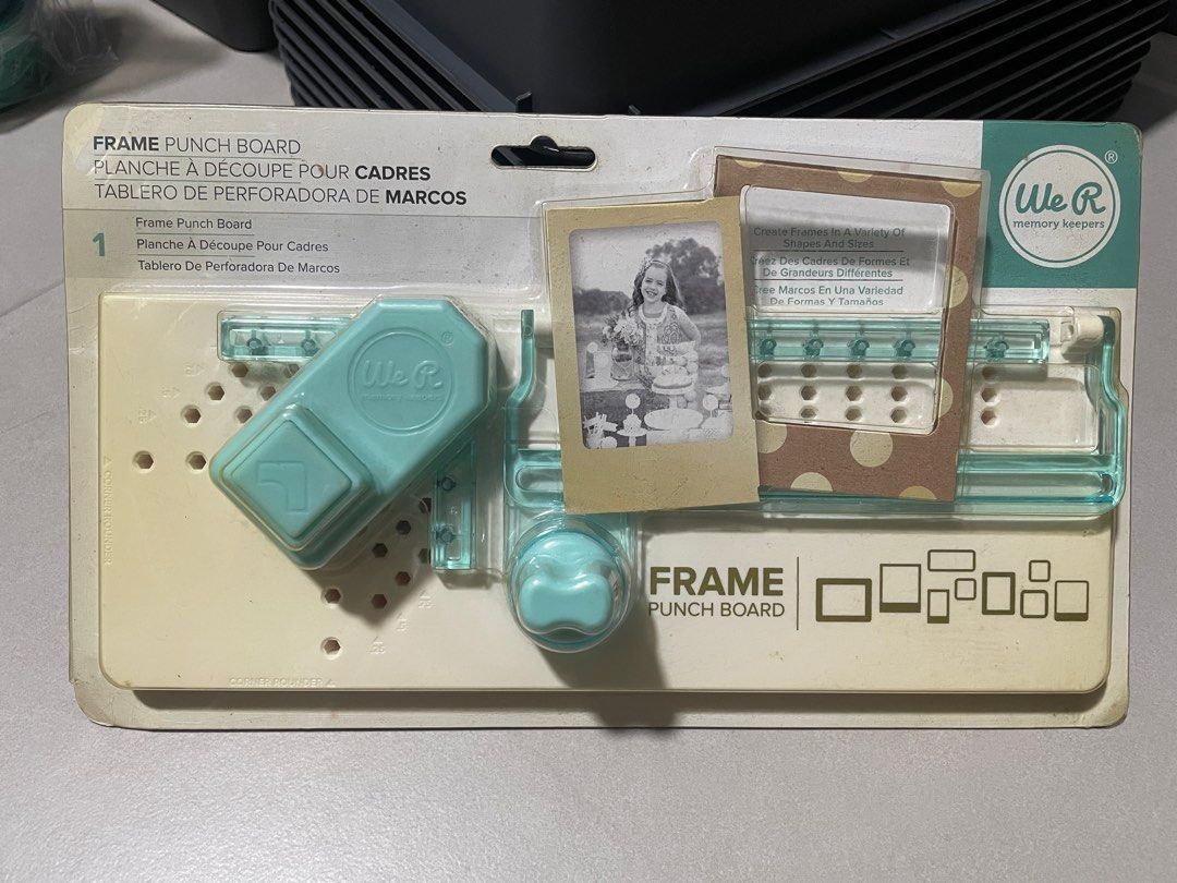 We R Memory Keepers Frame Punch Board, Hobbies & Toys, Stationery ...