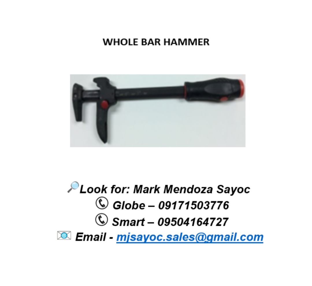 WHOLE BAR HAMMER, Commercial & Industrial, Construction Tools ...