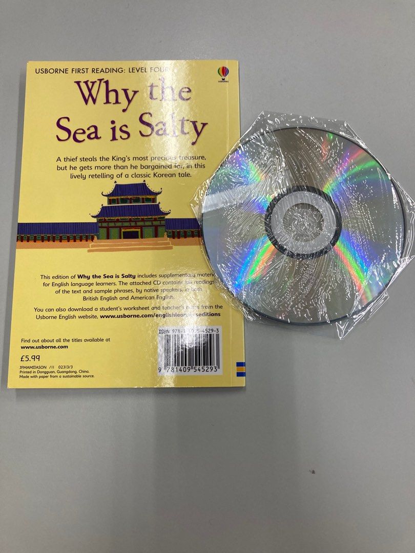 Why the Sea is Salty (Usborne First Reading: Level 4) with CD, 興趣及遊戲 ...