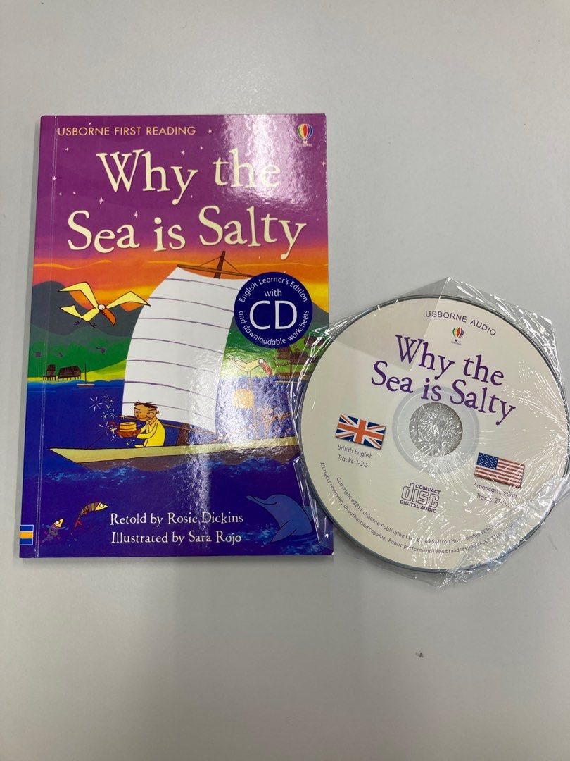 Why the Sea is Salty (Usborne First Reading: Level 4) with CD, 興趣及遊戲 ...