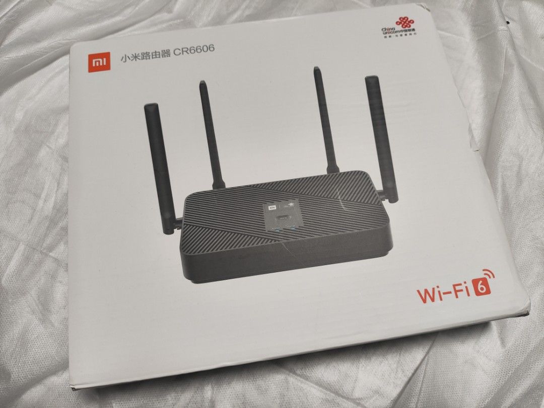 xiaomi CR6606/AX1800 Wifi 6 Router, Computers & Tech, Parts & Accessories, Networking on Carousell