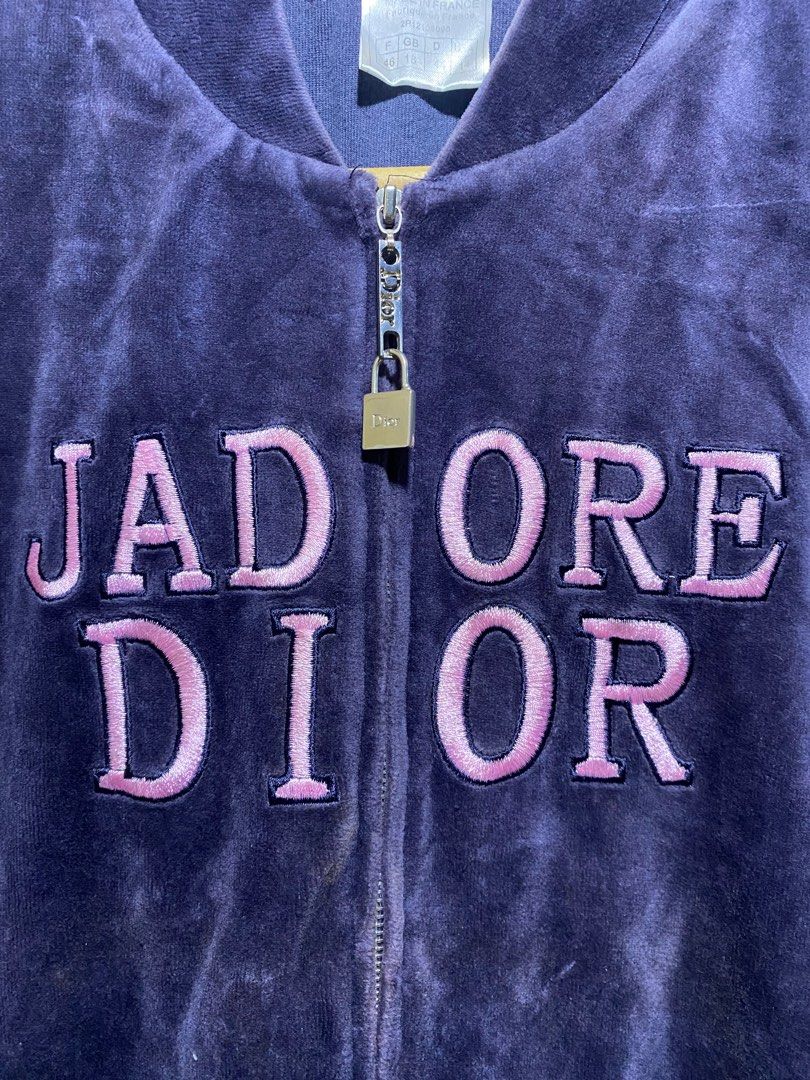 (Y2K) Dior - J'adore - Christian Dior Velvet Jacket Womens, Women's ...