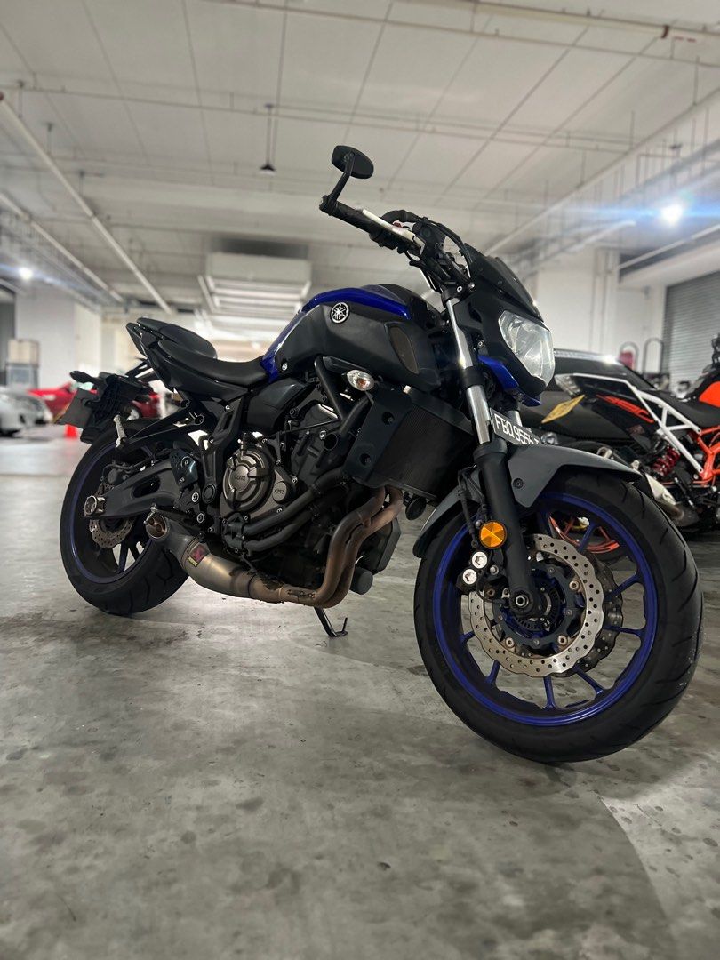 Yamaha MT-07, Motorcycles, Motorcycles for Sale, Class 2 on Carousell