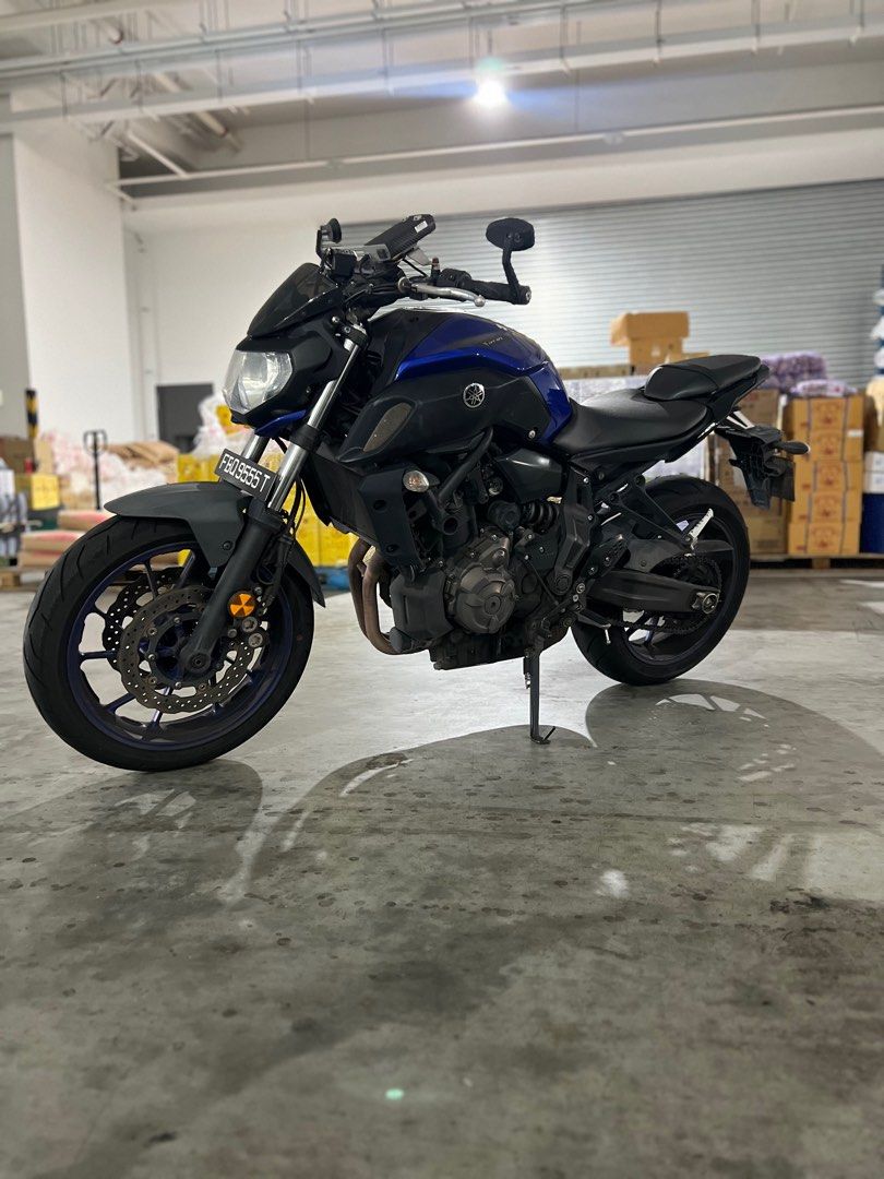 Yamaha MT-07, Motorcycles, Motorcycles for Sale, Class 2 on Carousell