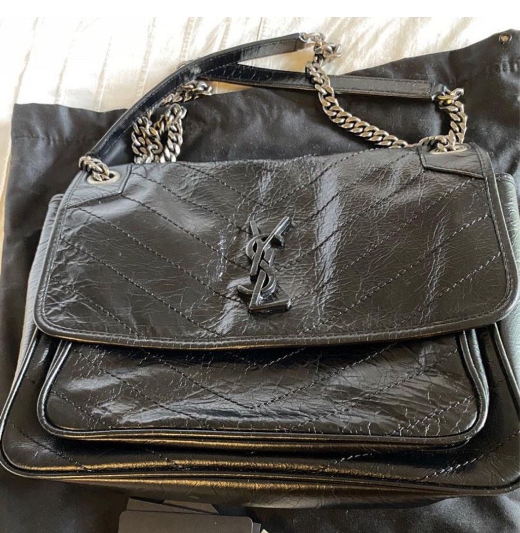 Ysl niki, Luxury, Bags & Wallets on Carousell