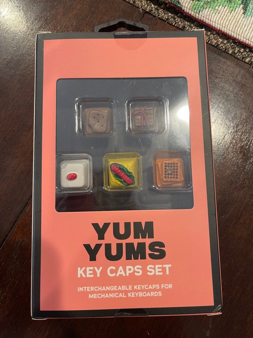 Yum Yums Key Caps Set, Computers & Tech, Parts & Accessories, Computer Keyboard on Carousell