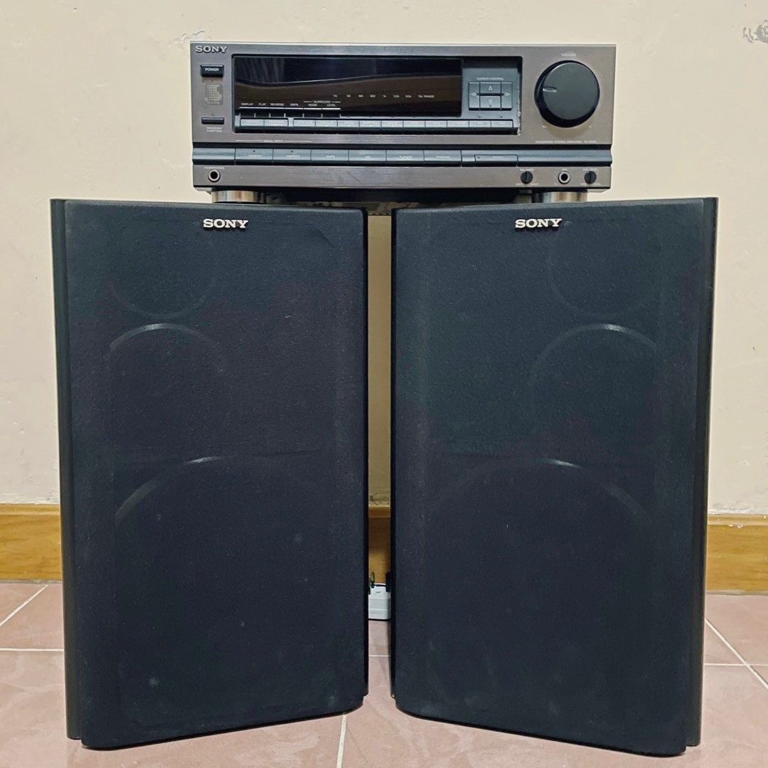1組日本產Sony LBT D505 音響 揚聲器 Speakers 放大器 低音喇叭 擴音機 Stereo Component System ...