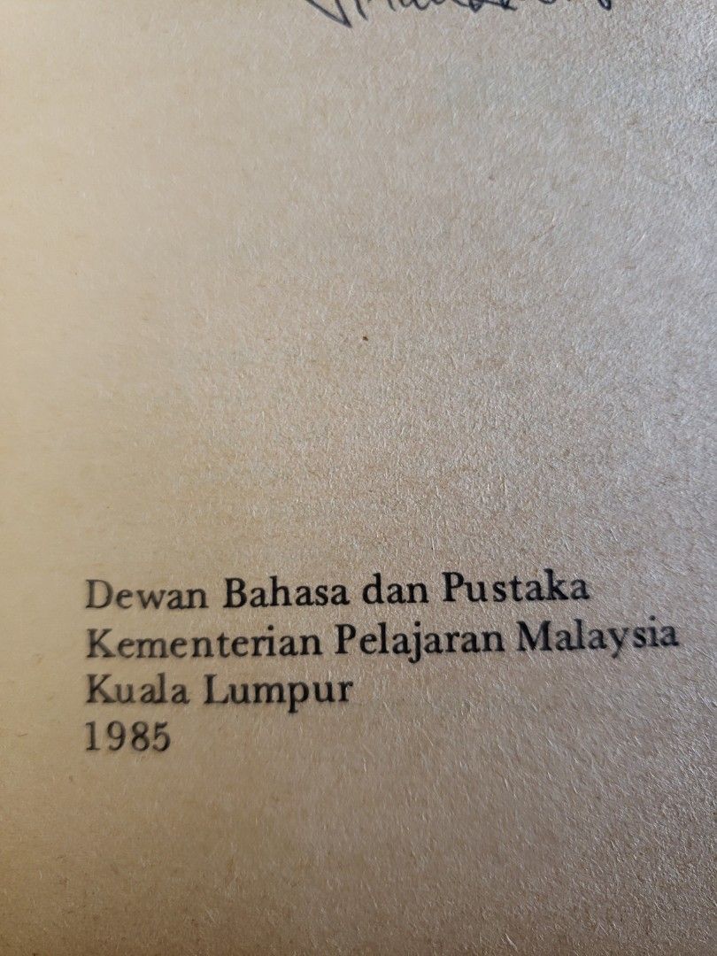 1ST PRESS 1985 ARMAN SANI - JATUHNYA KUBU DI JERAMPAI, Hobbies & Toys, Books & Magazines ...