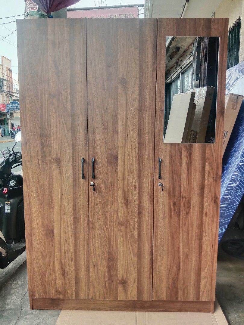 3 Doors Cabinet, Furniture & Home Living, Furniture, Shelves, Cabinets ...