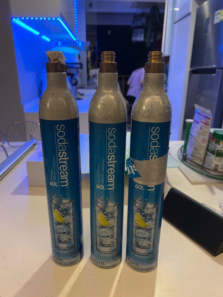3 original sodastream bottles, Food & Drinks, Other Food & Drinks on ...