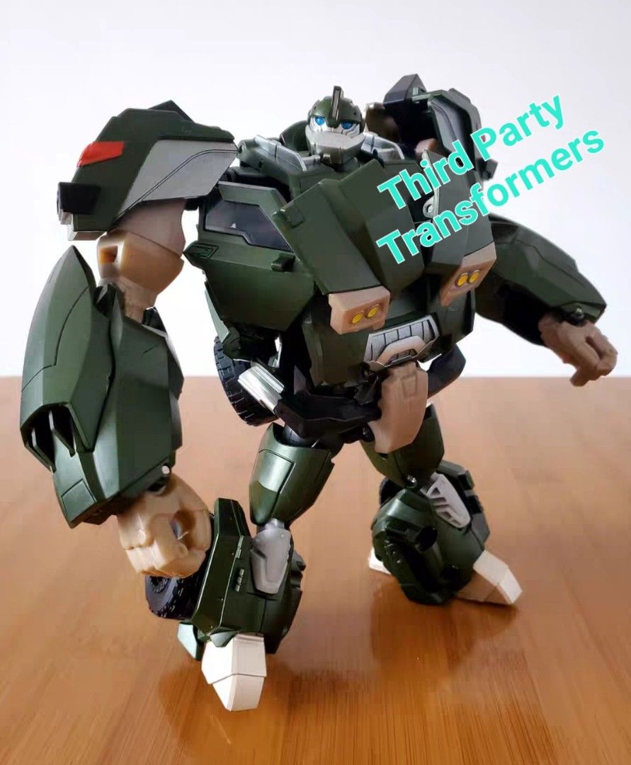全新品 AC-01R AC 01R 變形玩具 楞頭青 隔板 日版配色 深綠 領袖之證 TFP Prime 變形玩具 大力金剛, 興趣及遊戲 ...