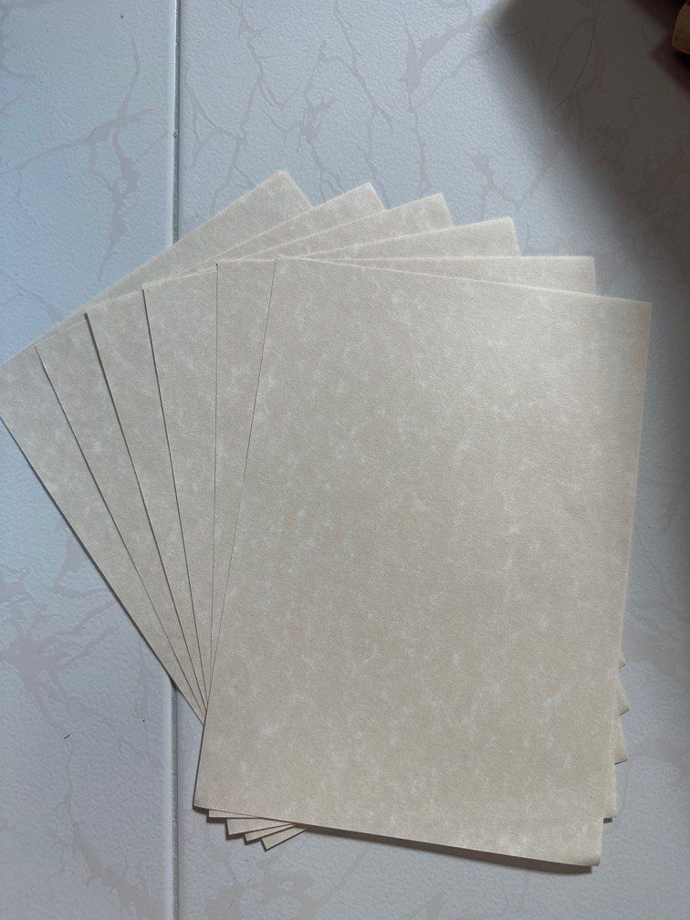 A5 patterned thin paper, Hobbies & Toys, Stationery & Craft, Craft ...