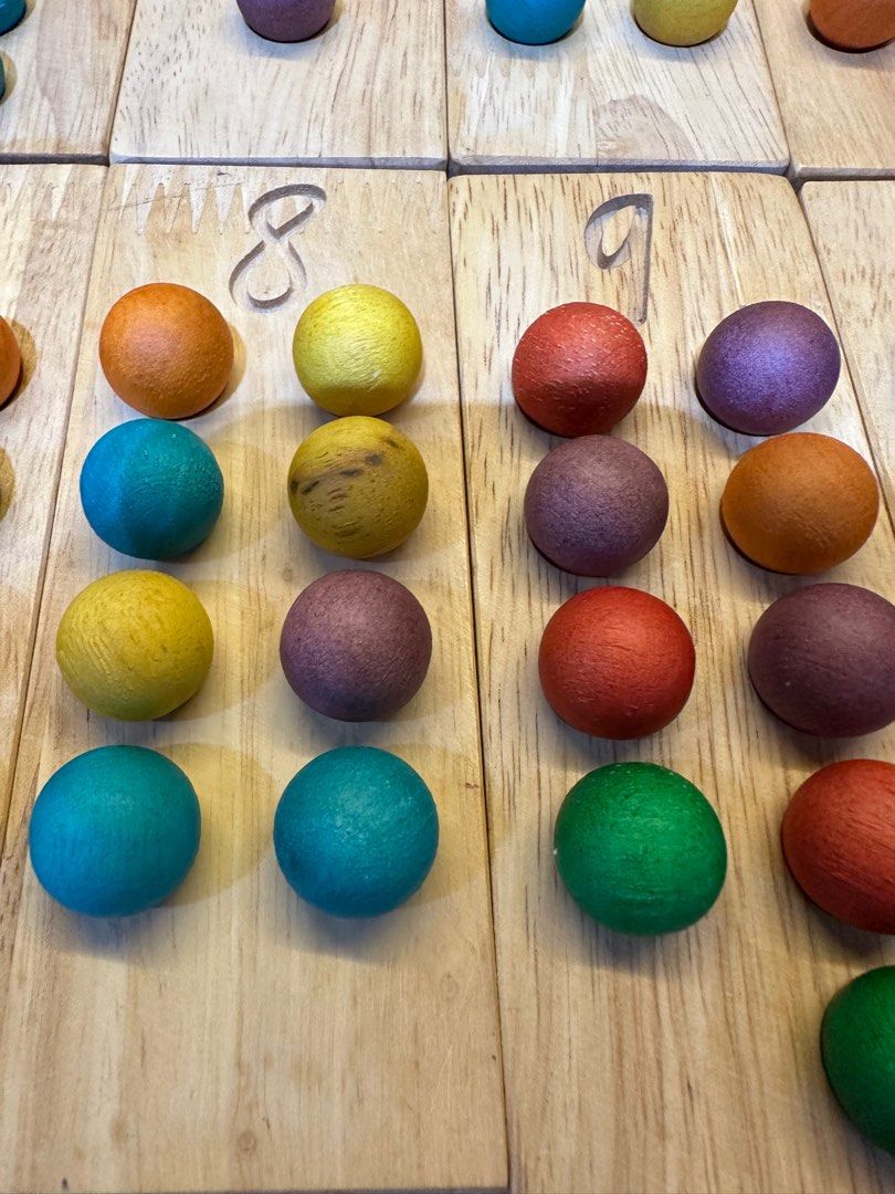 A Greener Wood math counting set, Hobbies & Toys, Toys & Games on Carousell